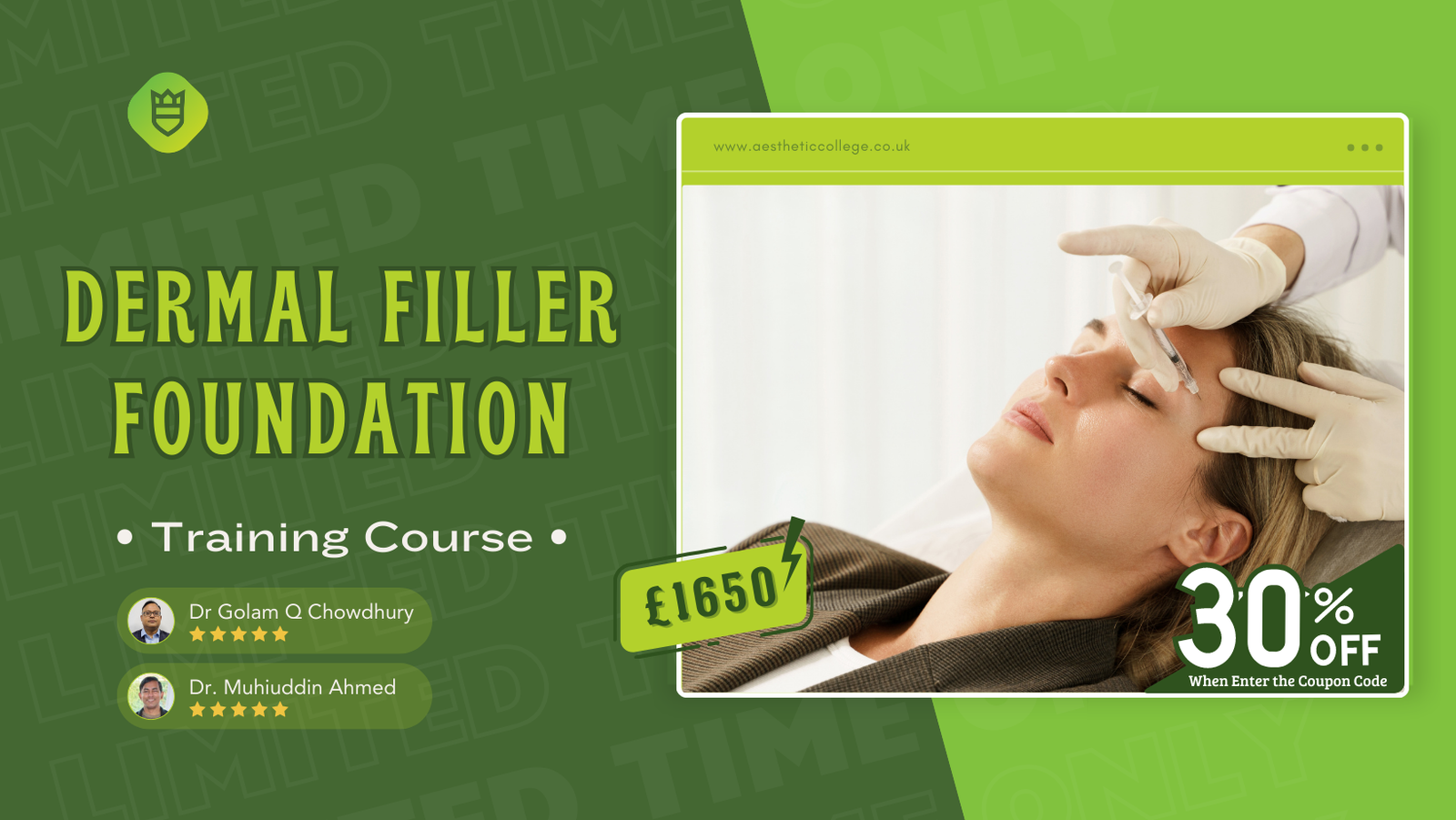 DERMAL FILLER FOUNDATION TRAINING COURSE Aestheticcollege co uk